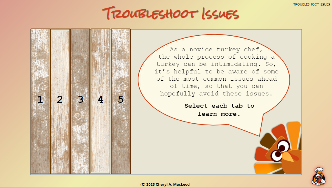 Turkey Talk – Cheryl A. MacLeod